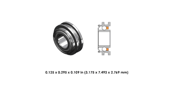 Dental Handpiece Ball Bearing MG-B009CT | MDS